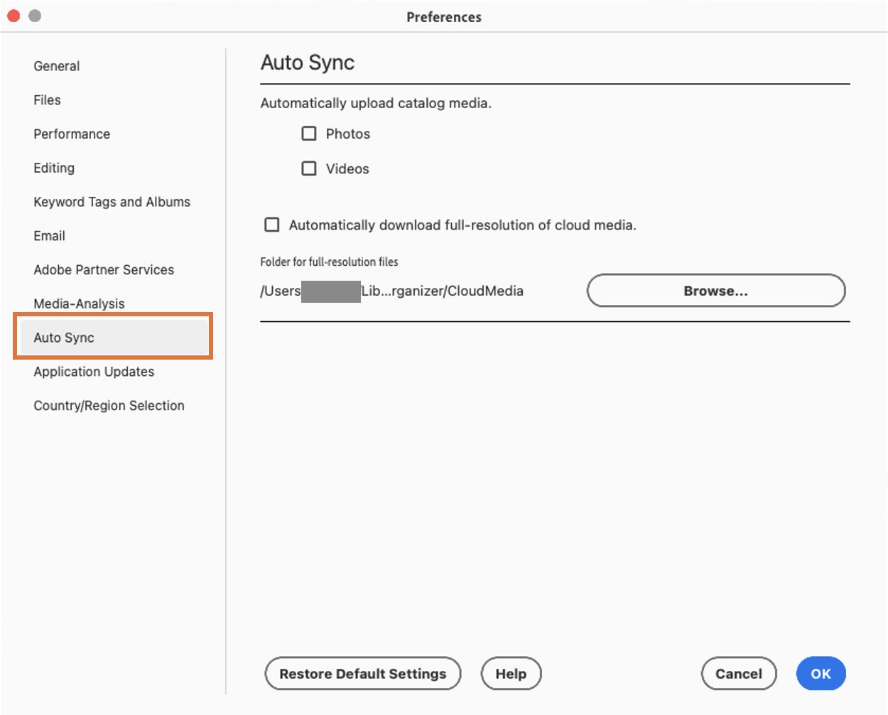 Auto sync your files using Cloud storage (Beta)